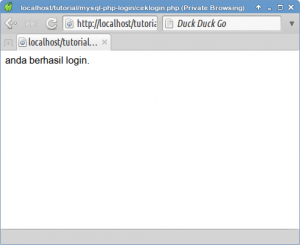 Membuat Script Login Sederhana dengan PHP dan MySQLi « Jaranguda