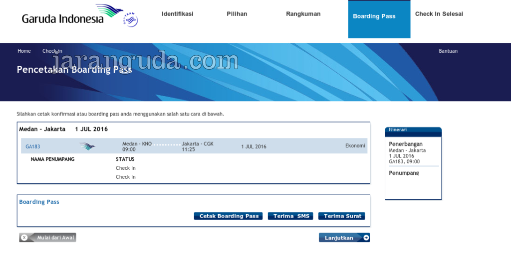 Cara Web Checkin Garuda Indonesia « Jaranguda