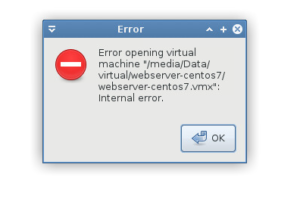 Cara Mengatasi VMWARE Internal Error « Jaranguda