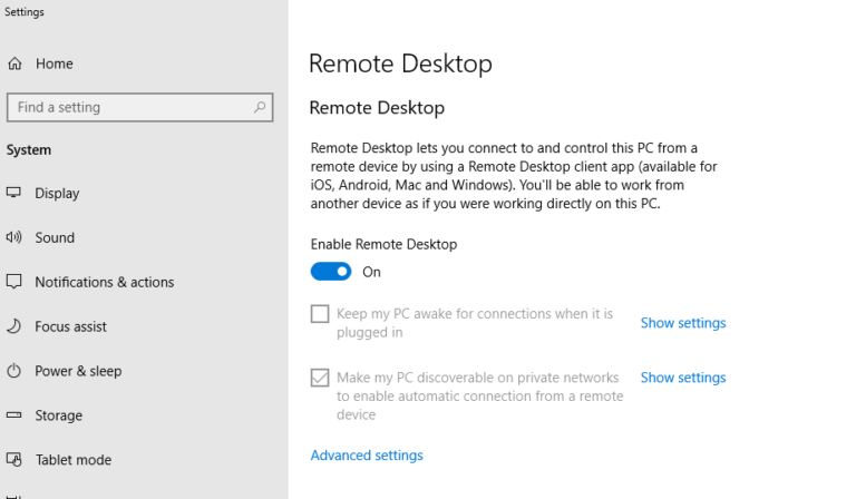 Cara Remote Desktop/RDP Windows 10 Dibalik NAT « Jaranguda