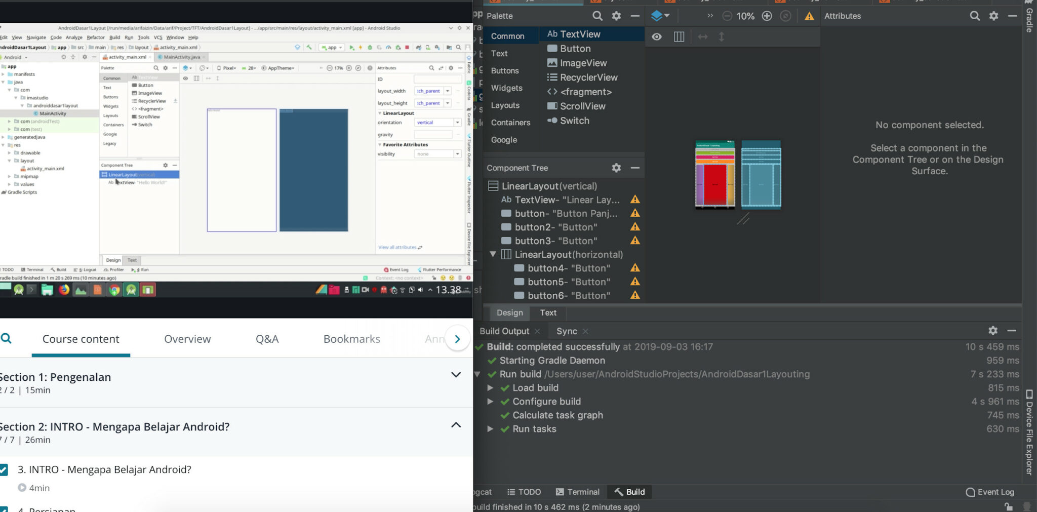 Belajar Membuat Aplikasi Android: Jenis-Jenis Layout di Android Studio « Jaranguda