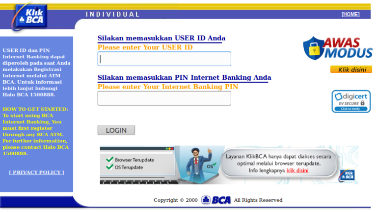 Bayar Tagihan Balifiber lewat KLIKBCA Internet Banking « Jaranguda