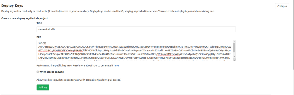 Cara Membuat Autodeploy Codeigniter di Gitlab dari Awal « Jaranguda