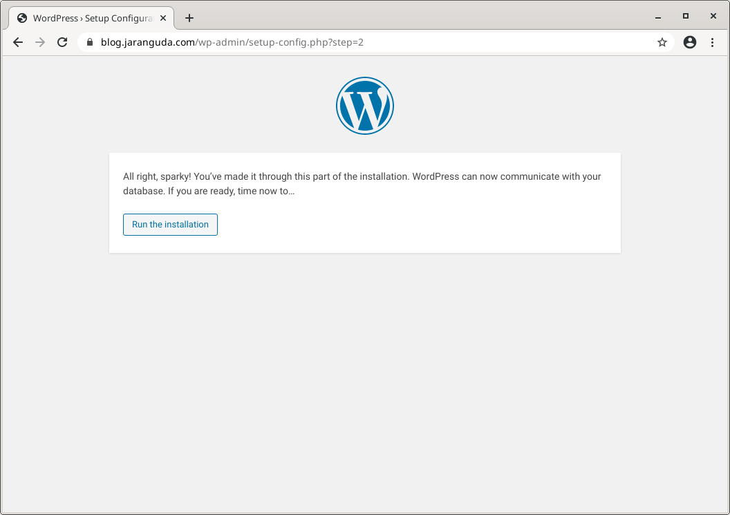 Cara Install WordPress dengan CentOS 8 « Jaranguda