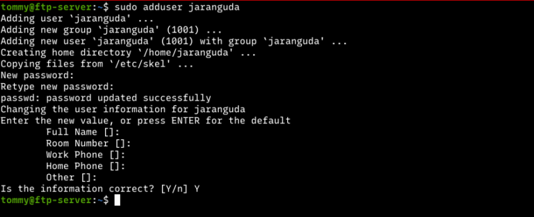 Cara Install dan Konfigurasi FTP Server di Ubuntu 20.04 « Jaranguda Cara Install dan Konfigurasi FTP Server di Ubuntu 20.04 « Jaranguda